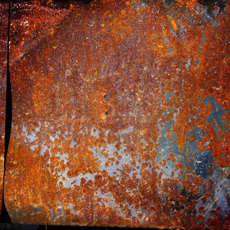 Old Rusty Sheet Metal, Texture Stock Image - Image of stone, grunde ...