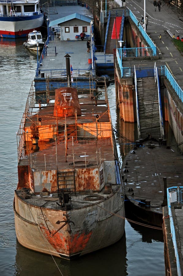 Old rusty boat stock photo. Image of abandoned, horizon - 39363734
