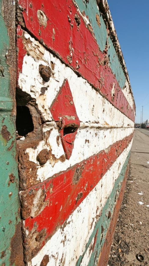 Old Rusty Ship Hull, Detail of an Old Ship, Closeup of Photo Stock ...