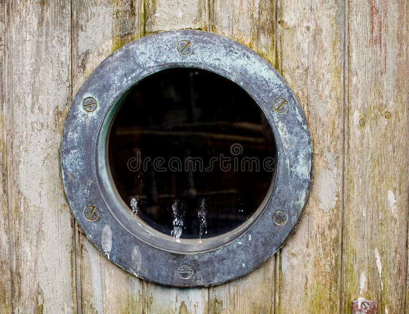 Port hole stock photo. Image of circle, weathered, window - 646034