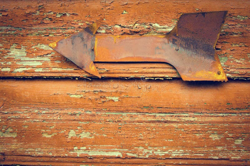 Old Rusty Sign with the Street Name Stock Image - Image of empty, door ...