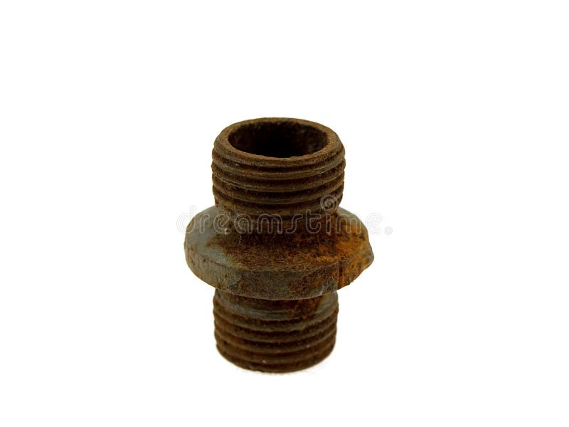 Old rusty steel pipe stock photo. Image of stainless - 11654734