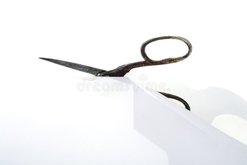 Rusty Scissors stock photo. Image of tools, sharp, cuts - 23015944