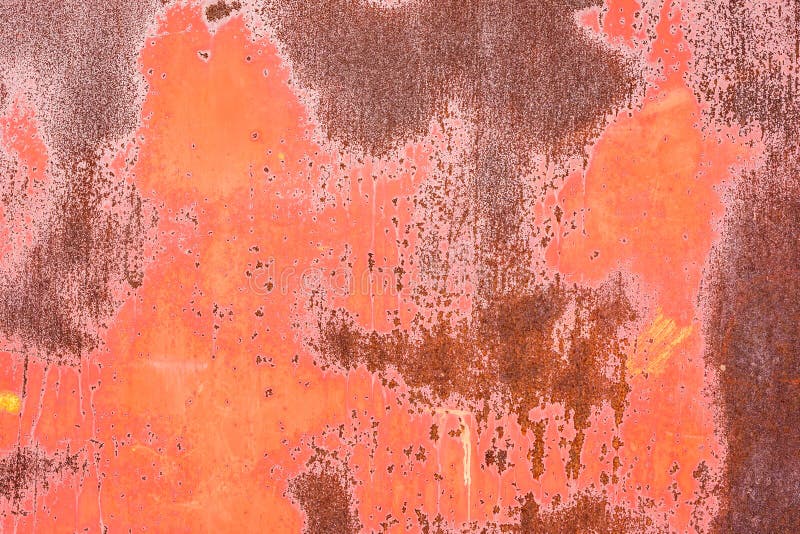 Old Rusty Surface. Iron Wall. Stock Image - Image of material, rusty ...