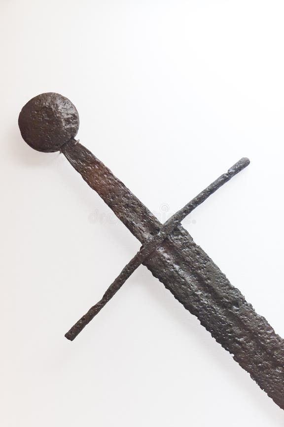 Old rusty sword stock image. Image of antique, ancient - 24896461