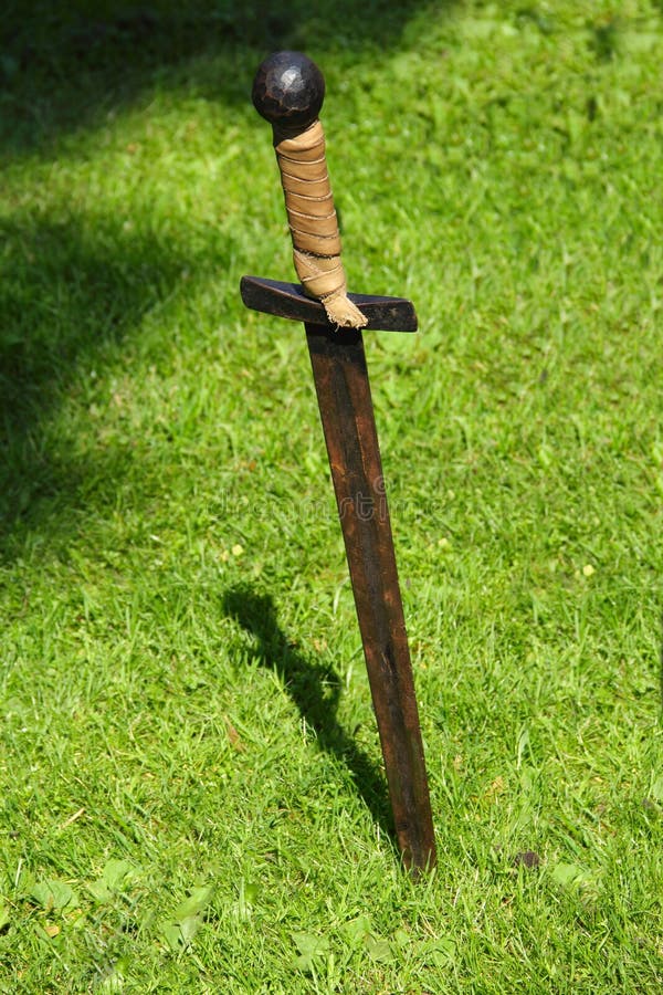 Old rusty sword stock image. Image of antique, ancient - 24896461