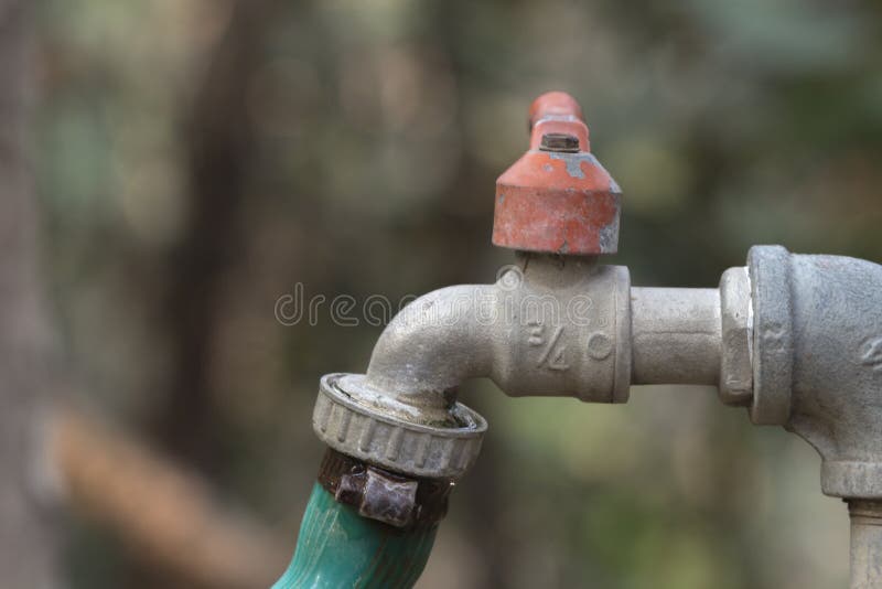 Old rusty tap stock image. Image of rusty, nature, dripping - 159026707