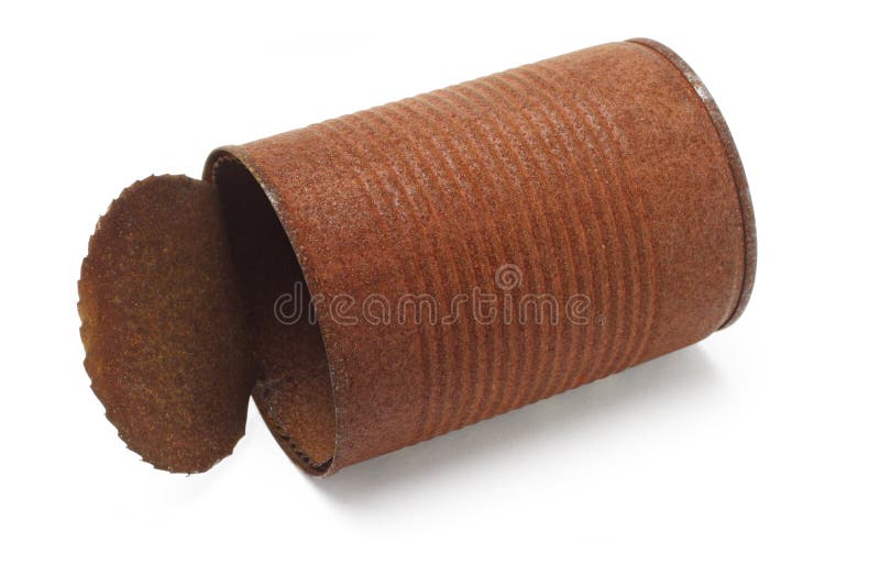 Rusty tin can stock image. Image of rubbish, grungy, debris - 16645965