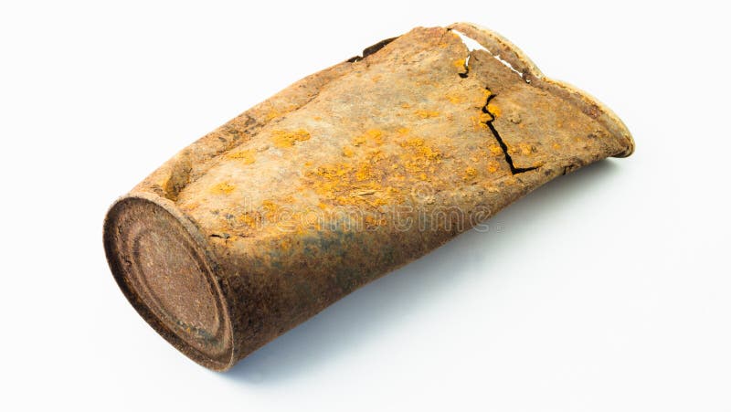 Old rusty tin can stock image. Image of open, oxidizing - 81686081