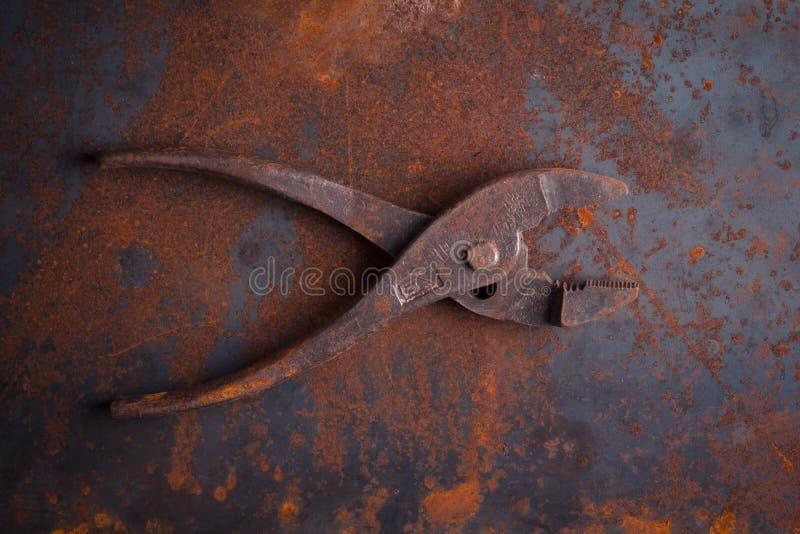 Old rusty tools stock image. Image of home, metallic - 90660197
