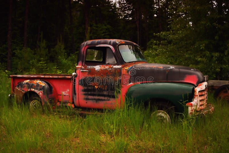Old rusty truck stock image. Image of rusty, truck, vehicles - 48119517