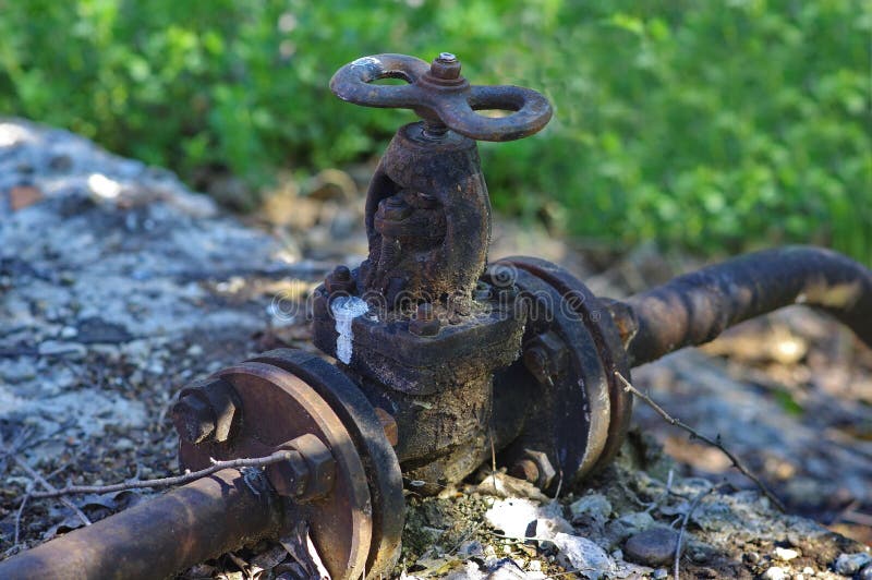 Rusty Valve stock image. Image of handle, black, valve, object - 3151