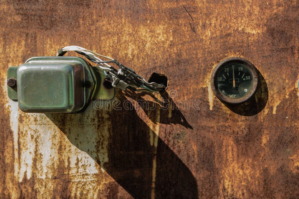 Old and rusty vintage stock photo. Image of tester, measurement - 38295174