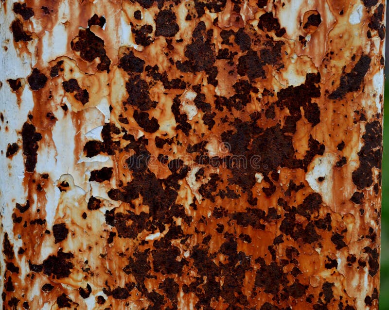 An Old Rusty Wall of the House Stock Image - Image of grunge, rust ...