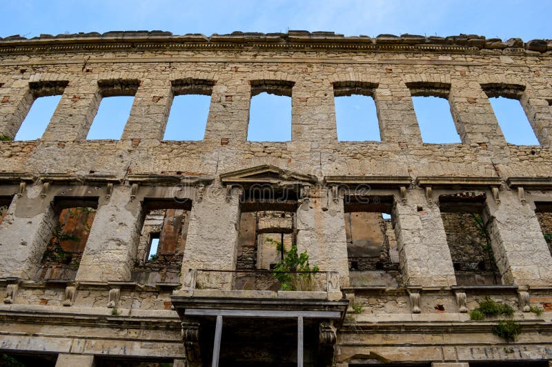 Old rusty wall stock photo. Image of rusty, warehouse - 55424846