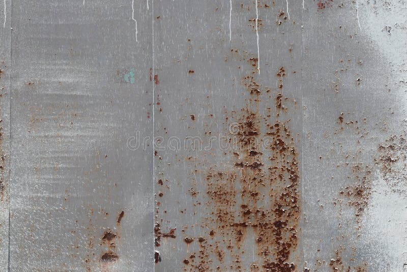 Old Rusty Wall in White Paint As a Background Stock Photo - Image of ...
