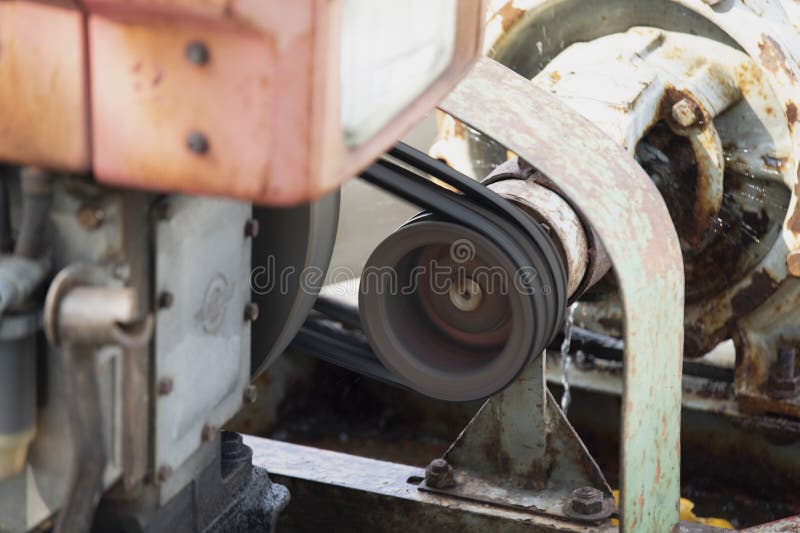 Old and rusty water pump stock image. Image of metallic - 276957099