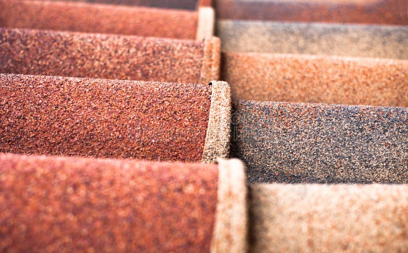 Old Rusty Wavy Metal Roofing Slate Stock Image - Image of aged ...