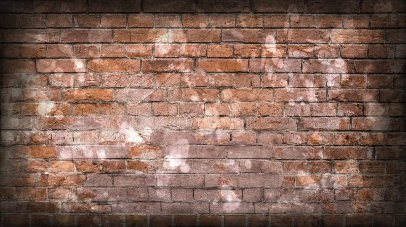 Old Rusty Weathered Brick Wall with a Copy Space Stock Photo - Image of ...