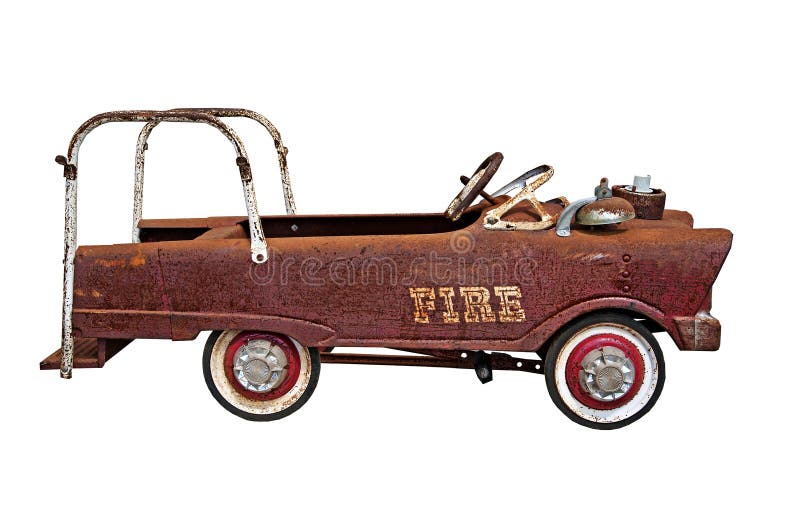 Old Rusty Weathered Fire Truck Stock Photo - Image of rusty, shape ...