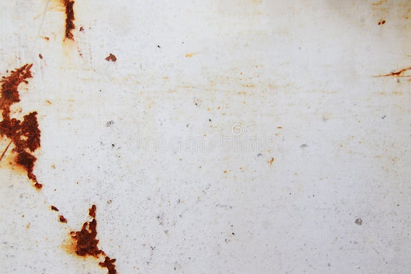 White Rusted Metal Texture