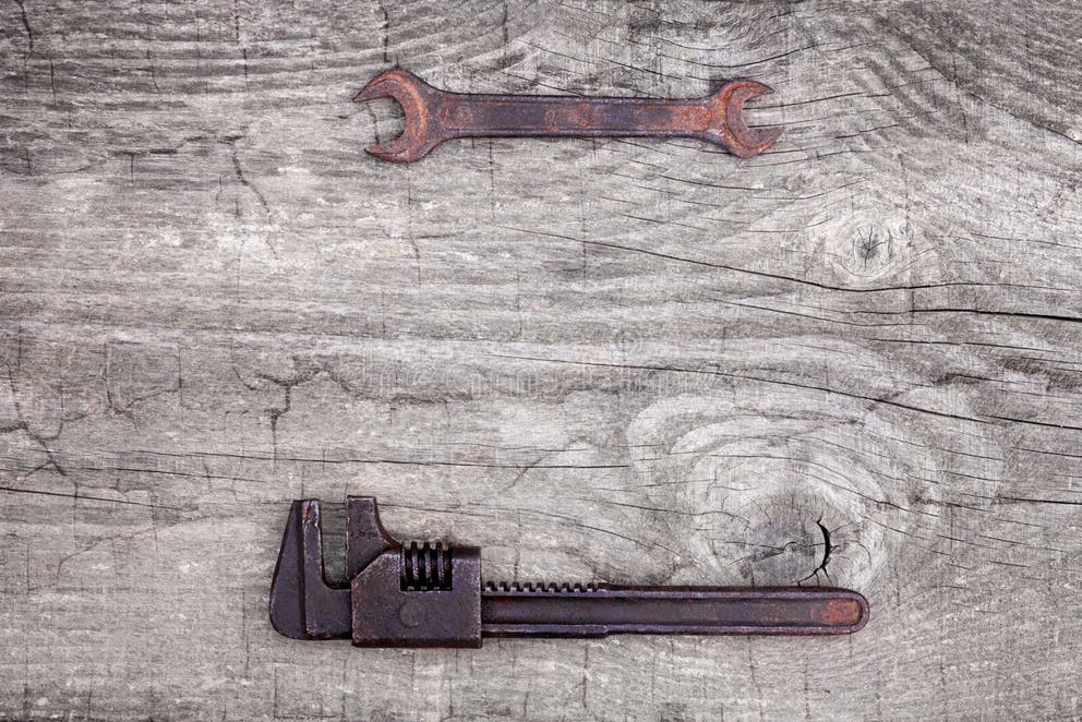 Old and rusty work tools stock image. Image of rusty - 75957913