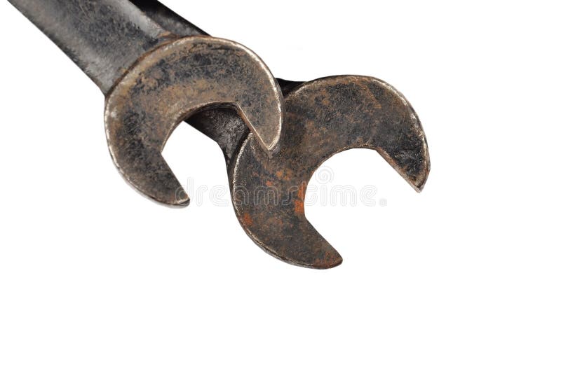 Old rusty wrench stock photo. Image of mechanic, steel - 108277574