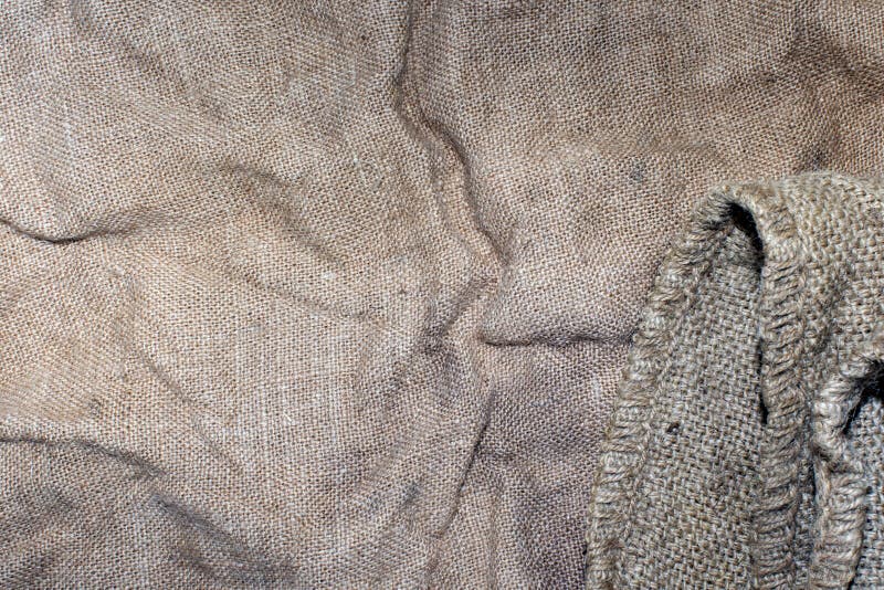 Old sack closeup texture stock image. Image of canvas - 92938043