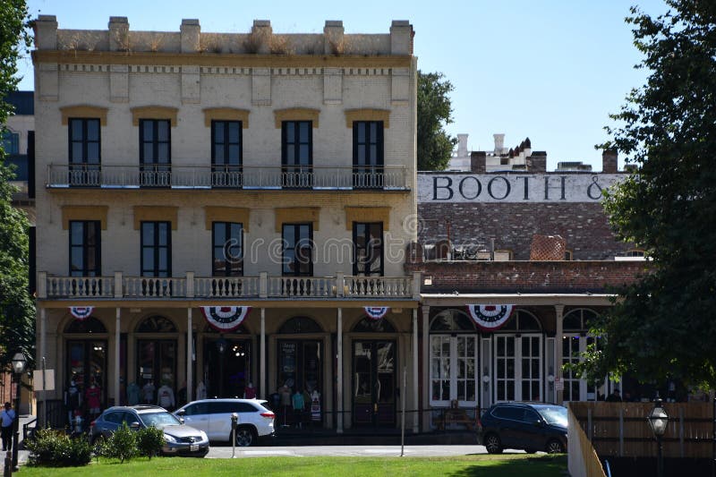 Old Sacramento in California Editorial Stock Image - Image of redesign ...