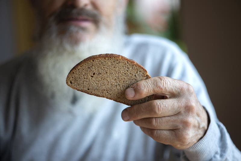 675 Old Man Eating Bread Stock Photos - Free & Royalty-Free Stock ...