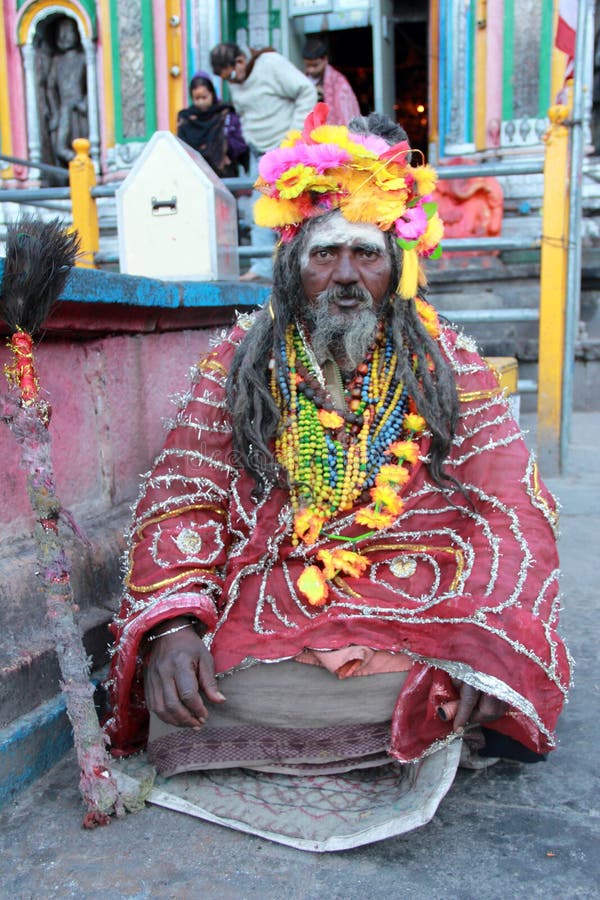 Old sadhu. editorial stock image. Image of social, role - 27532734