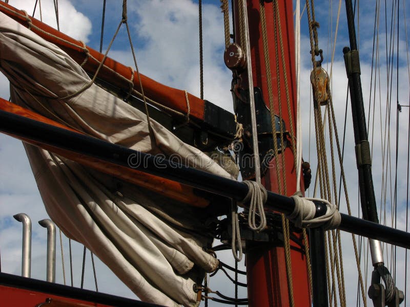 Old Sail Boat stock photo. Image of takelage, mast, north - 104053352