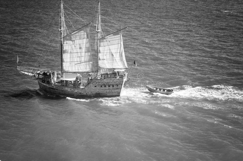 Old sailing ship stock image. Image of ocean, outdoors - 98868027
