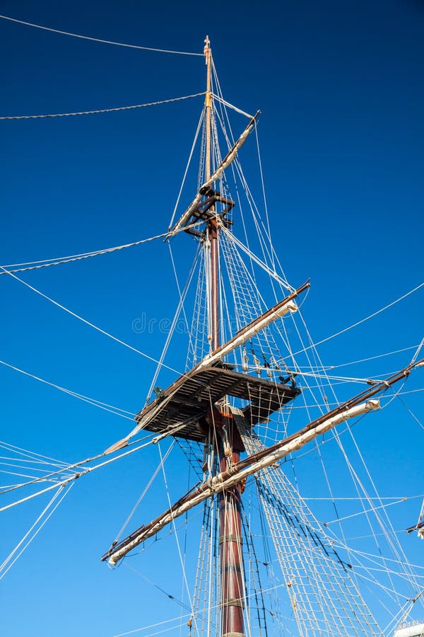 Old Sailing Ship stock image. Image of ocean, sails, marina - 39790769