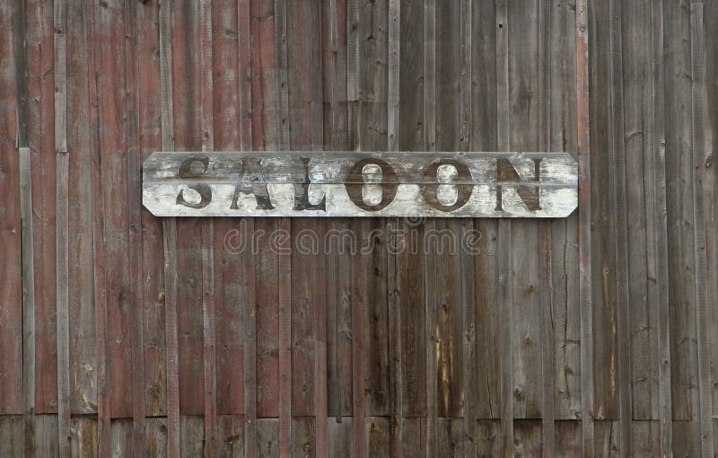 Old Saloon Sign stock photo. Image of beer, alcohol, beverage - 5314938