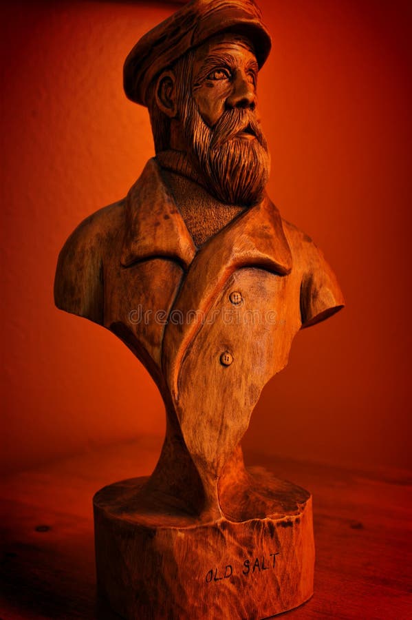 Old Salt stock photo. Image of ship, carve, commander - 7254818