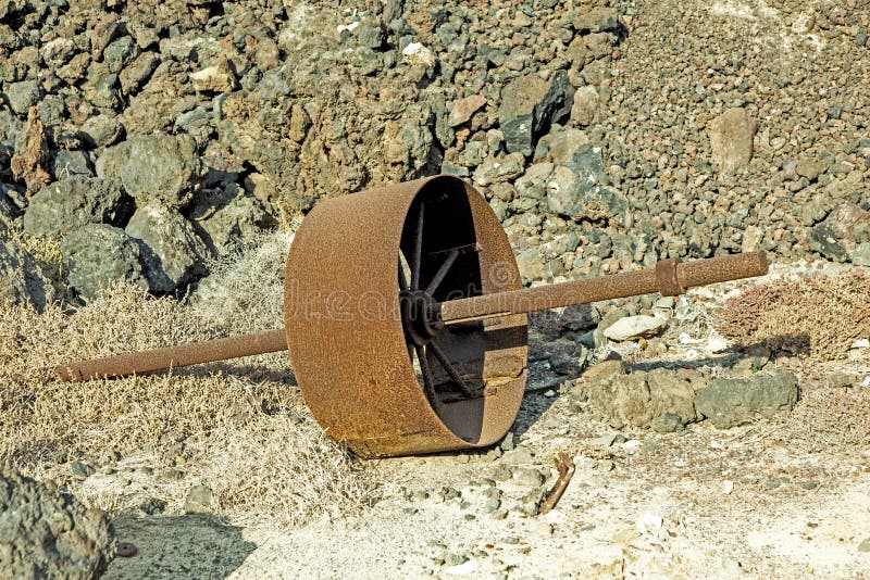 Old salt pump and refinery stock photo. Image of polluting - 37184452