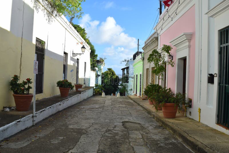 Old san juan, puerto rico editorial photography. Image of puerto ...