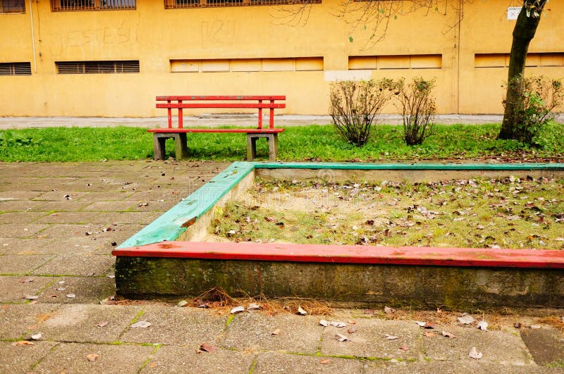 Old sandbox stock photo. Image of leisure, landscape - 44769186