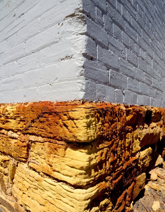 Old sandstone foundation stock image. Image of textured - 39533229