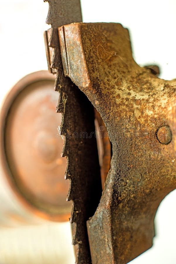 Old saw stock image. Image of antique, wood, macro, tool - 33217723
