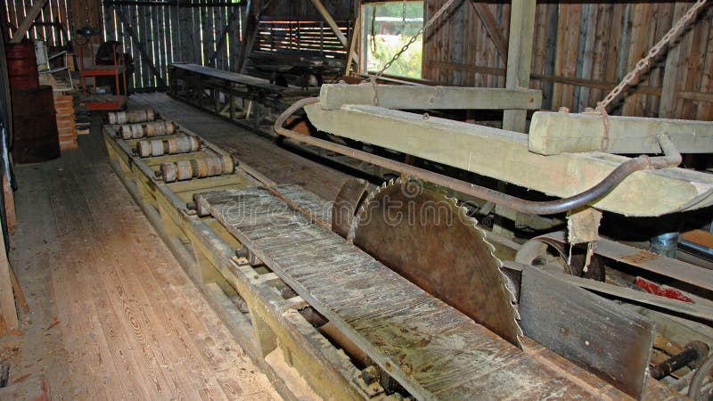 Old saw mill stock photo. Image of lumber, sweden, processing - 90738028