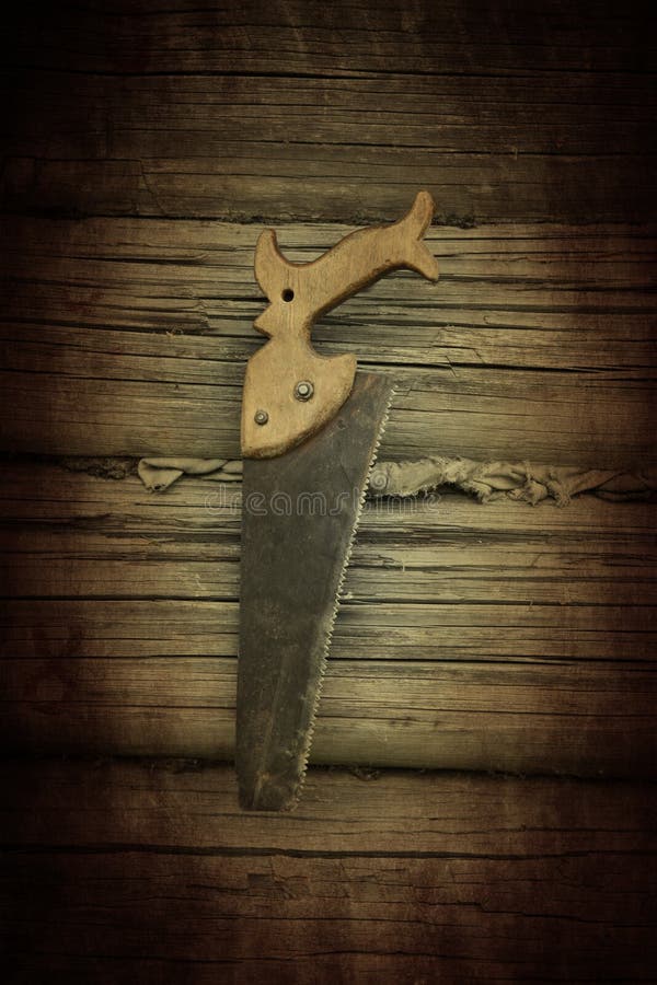 Old saw stock image. Image of carpentry, polished, antique - 89020351