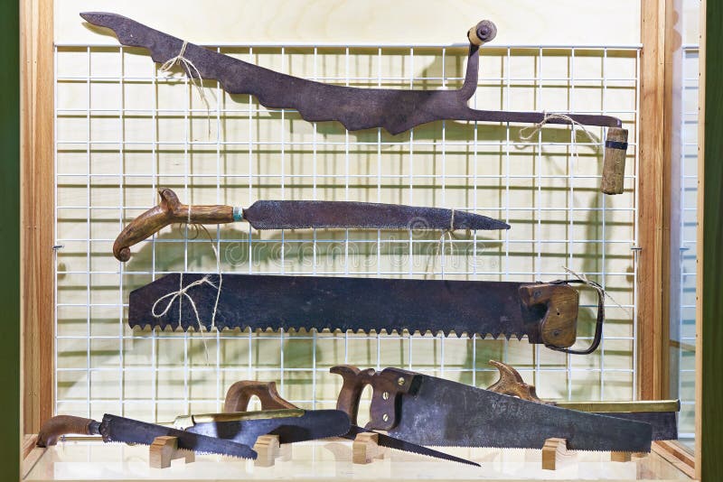 Old hand saws stock photo. Image of hacksaw, build, business - 11401666