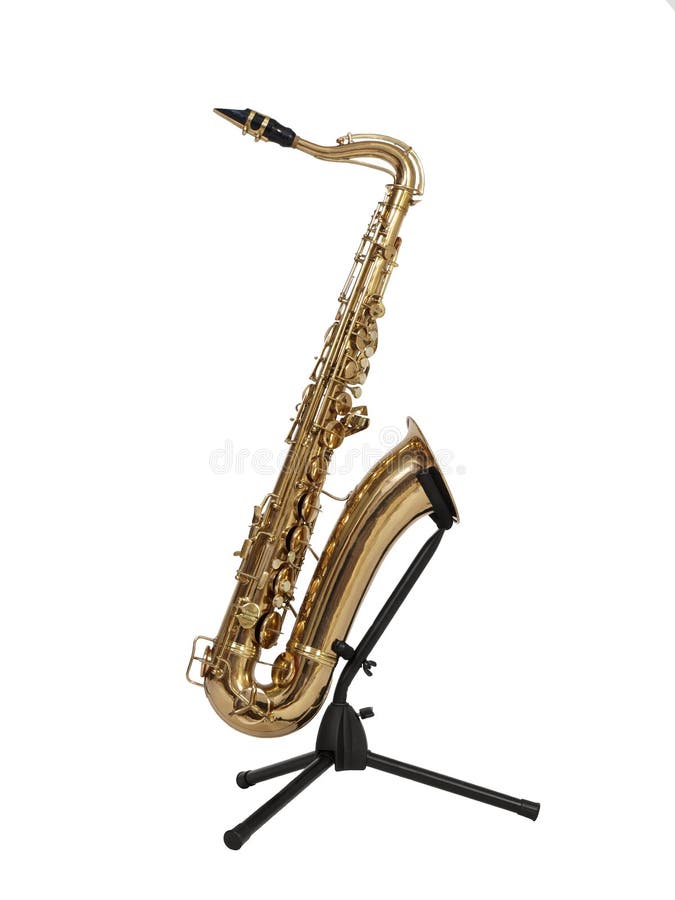 Old Saxophone stock photo. Image of music, jazz, clean - 11215148