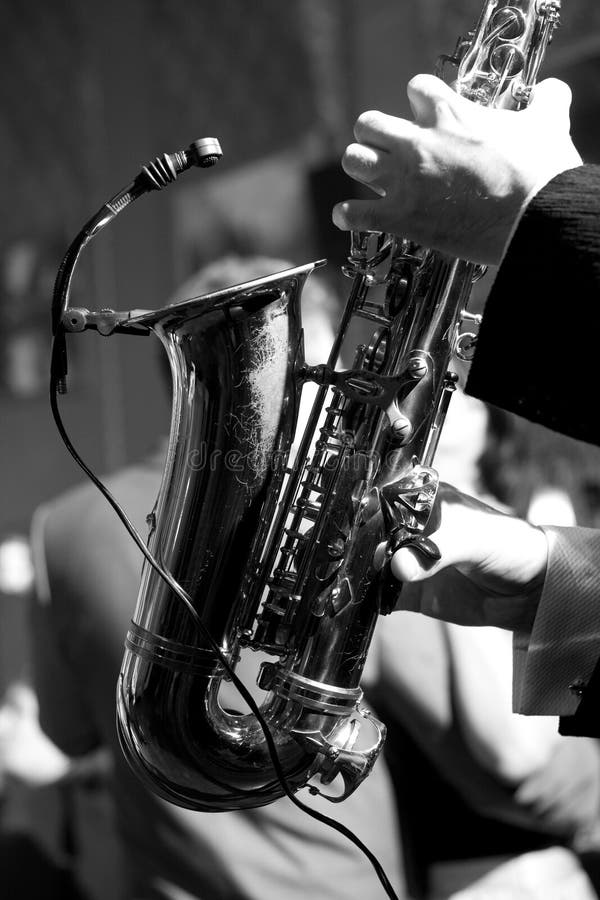 Old saxophone stock image. Image of melody, music, concert - 5728023