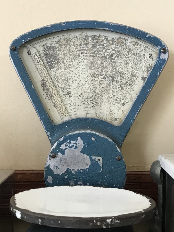 Old Scale from a Warehouse. Vintage Objects Stock Photo - Image of ...