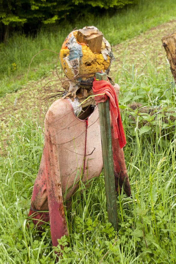 Old Scarecrow stock image. Image of frump, eifelsteig - 39745647