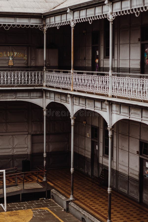 Old School with an Amazing Infrastructure Stock Photo - Image of outing ...