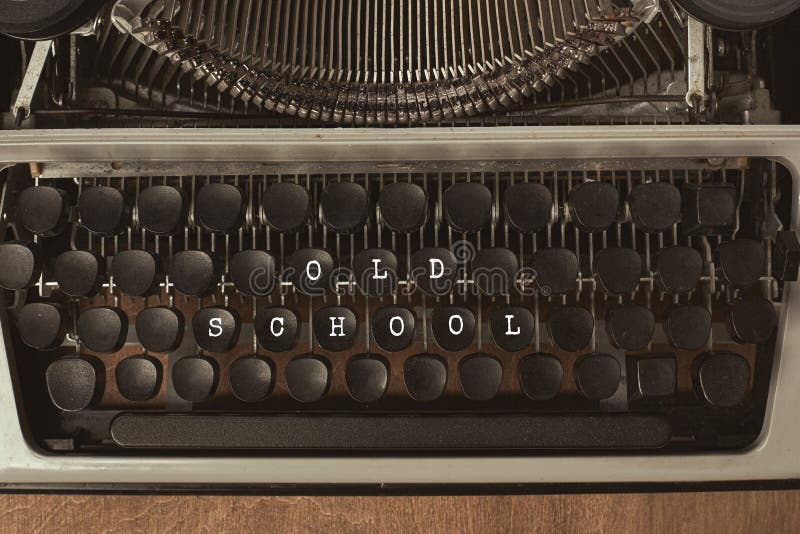 Old school concept stock photo. Image of retro, life - 156306020